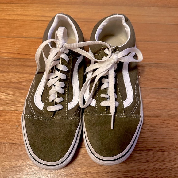 Vans | Shoes | Vans Olive Green Old Skool | Poshmark